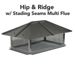 Custom Multi Flue Caps - Chimney Liner Depot